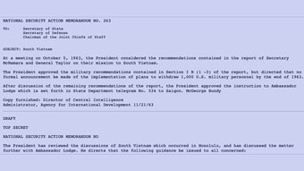 LBJ 'questioned the withdrawal' | Miller Center